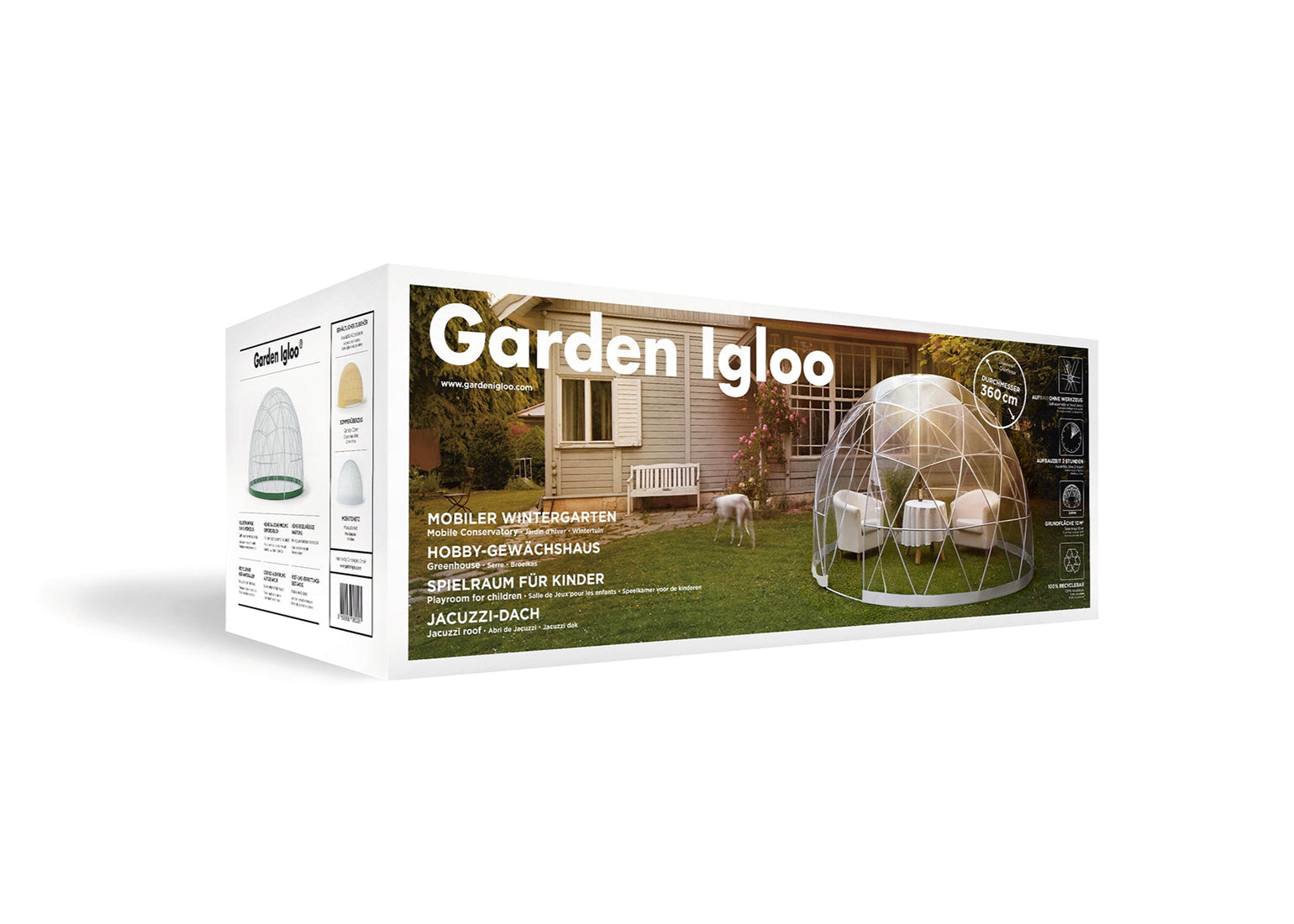 Original Garden Igloo - Rooftop Igloo, Popup Bubble Tent, Igloo pod